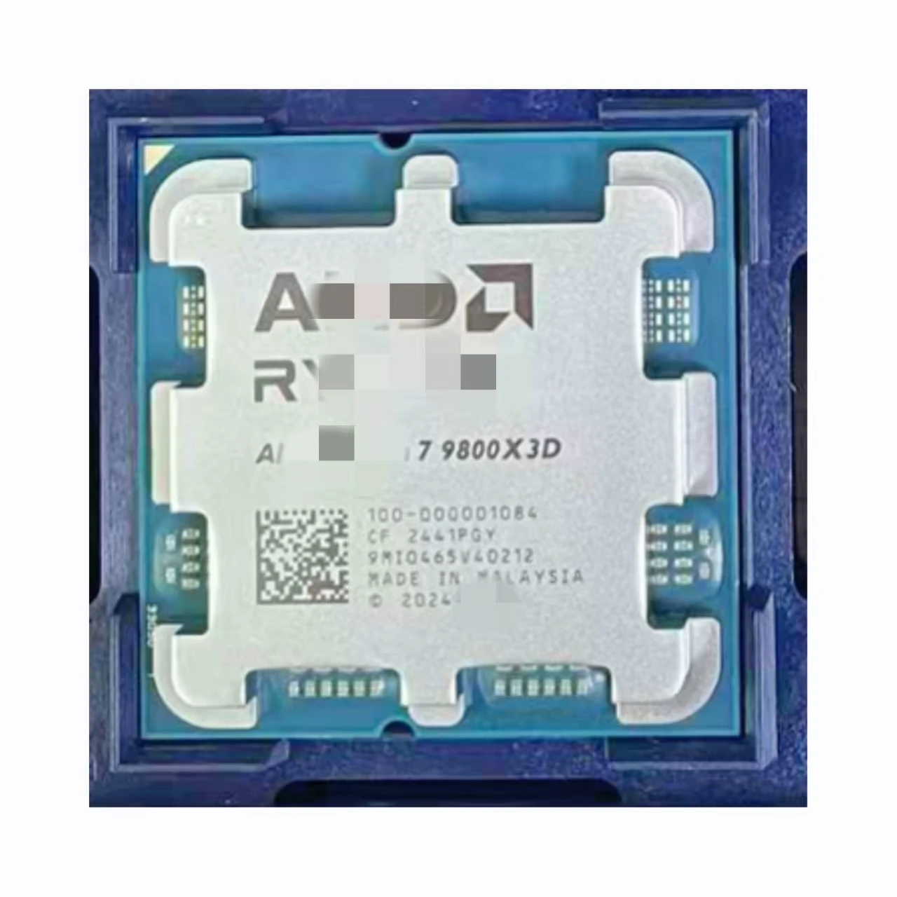 CPU R7 7800X3D R7 9800X3D 5700X3D Processor 8 Cores 16 Threads 96MB AM5 ...