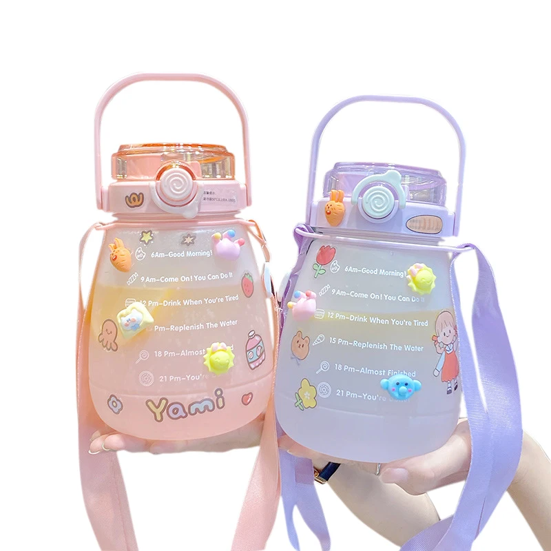 Kawaii Bento Lunch Box Water Bottle For Kids Girls Boys Children School ...