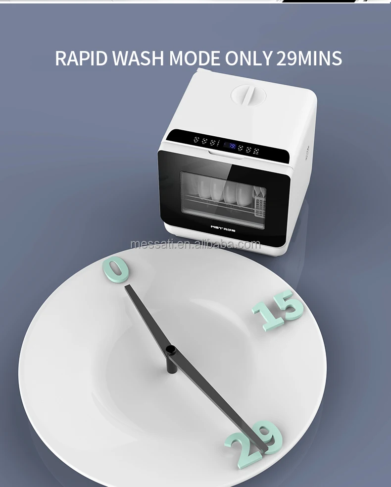 China Dishwashing Machine Portable Small Dishwasher Commercial ...