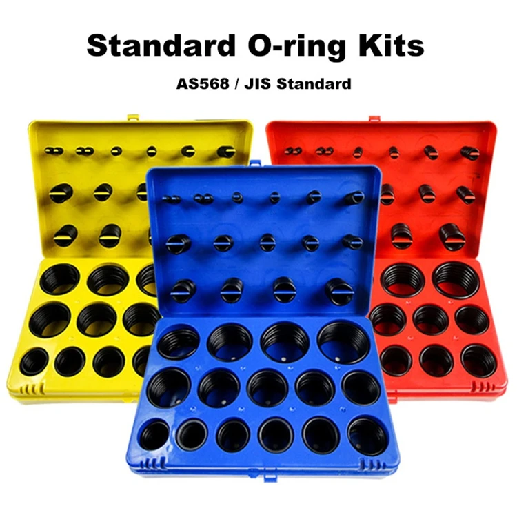 Standard O-Ring Kit - 419 Pcs, Oil & High Temp Resistance