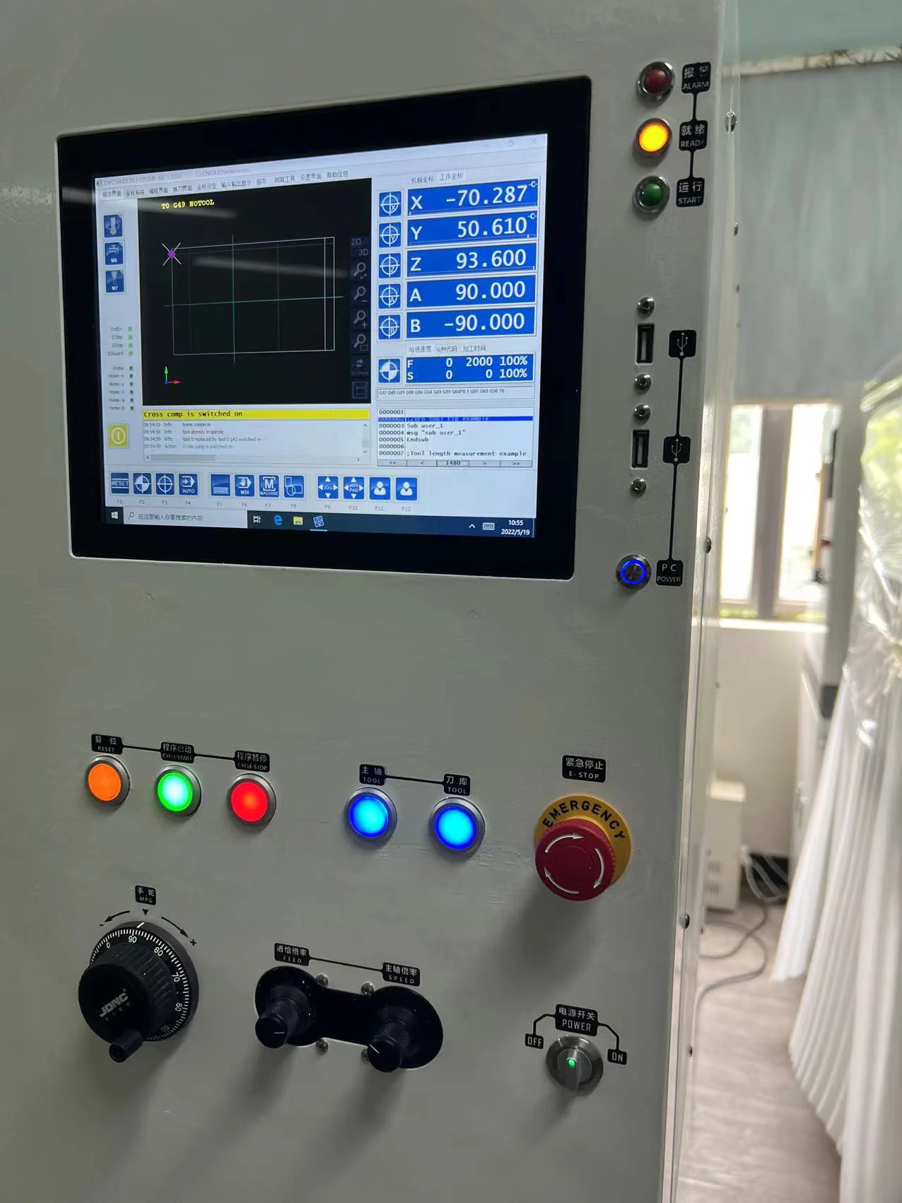 YUCERA Dental Milling Machine CNC CAD CAM Material GSL5T Implant ...