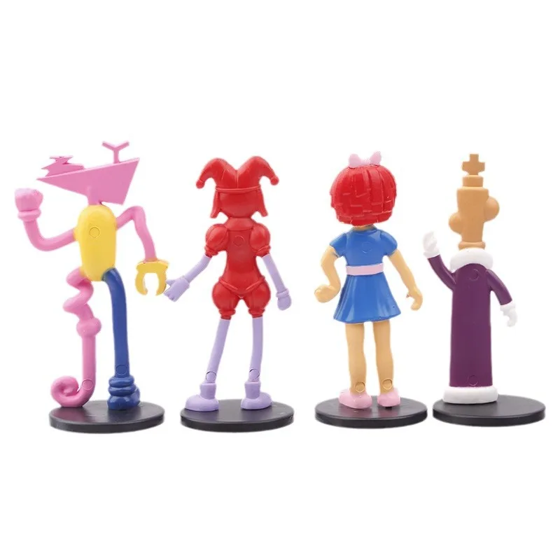 New Movie The Amazing Digital Circus Pvc Toy Joker Pomni Jax Digital ...