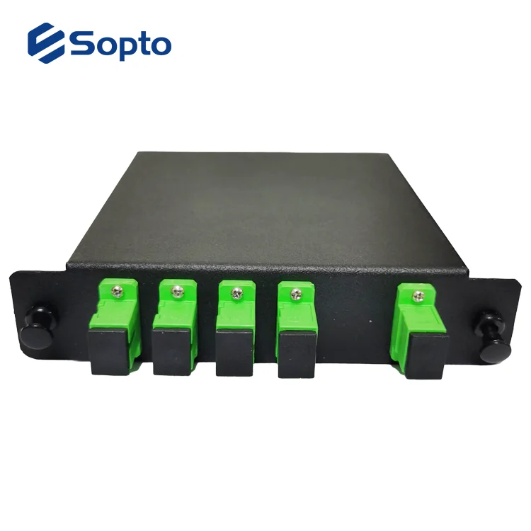 5 Port Fiber Termination Box Sc Type Indoor Suitable 1*4 Splitter Ftth ...