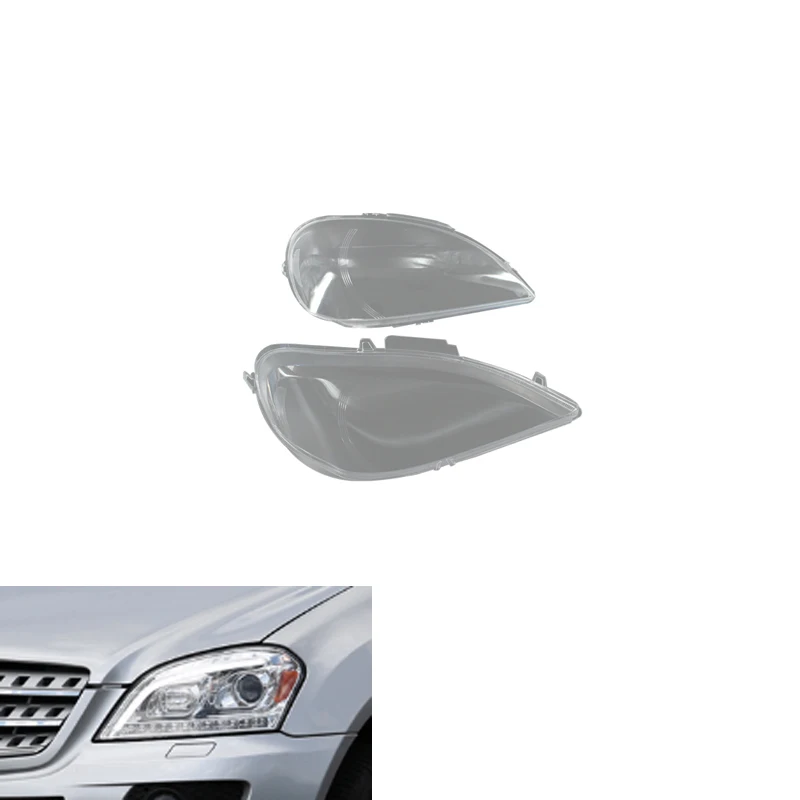 Mb W163 Ml350 2002-2005 Headlight Lens A1638204961 Ml500 Ml55amg Ml320 ...