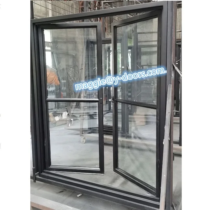 Customized Steel Thermal Break Windows - French Iron Operable Casement