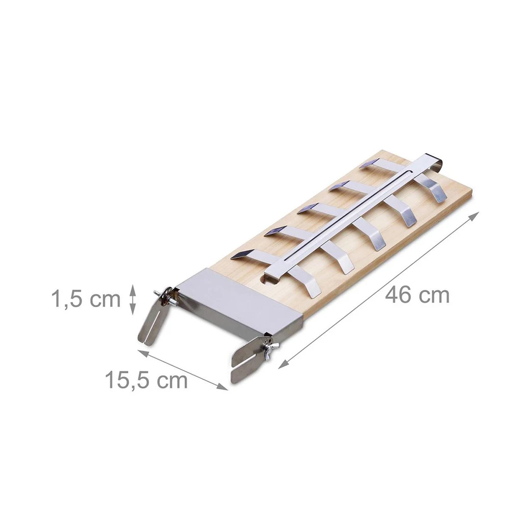 Flamed Salmon Board - Portable BBQ Accessory for Outdoor