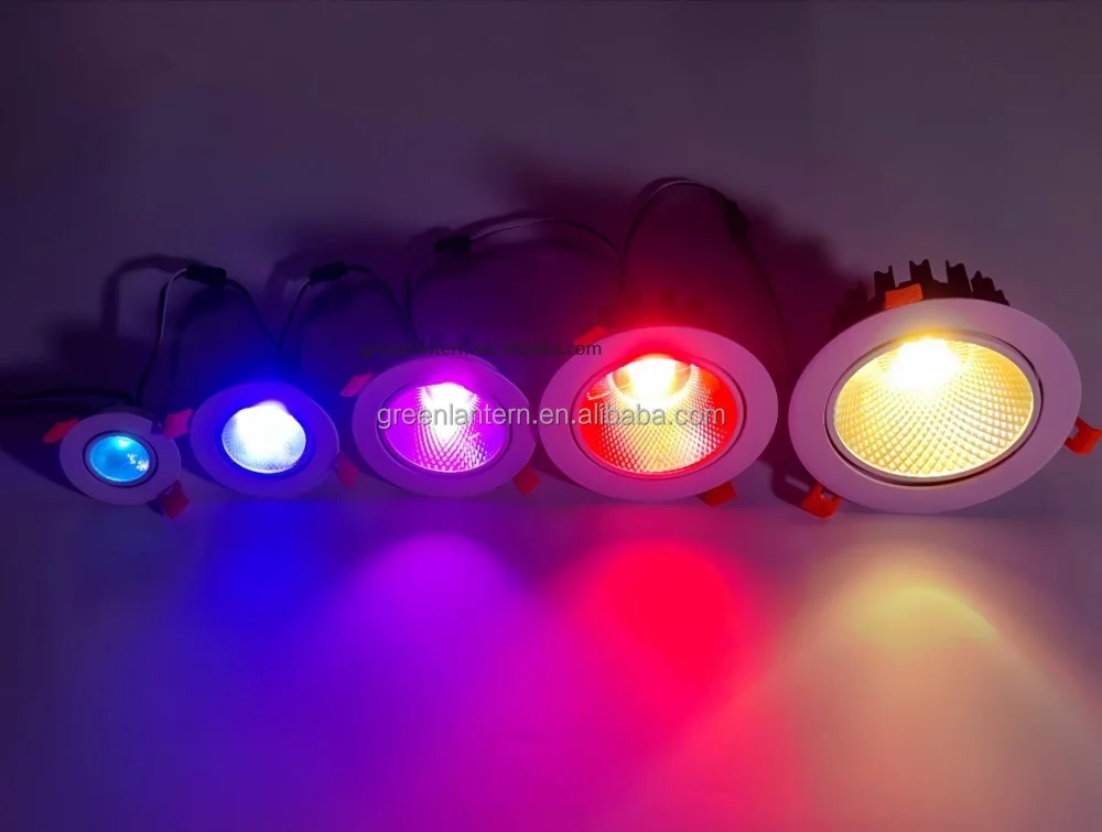 24V WS2811 IC Pixel Addressable RGB LED Spot Light 3/5/10/15/20W ...