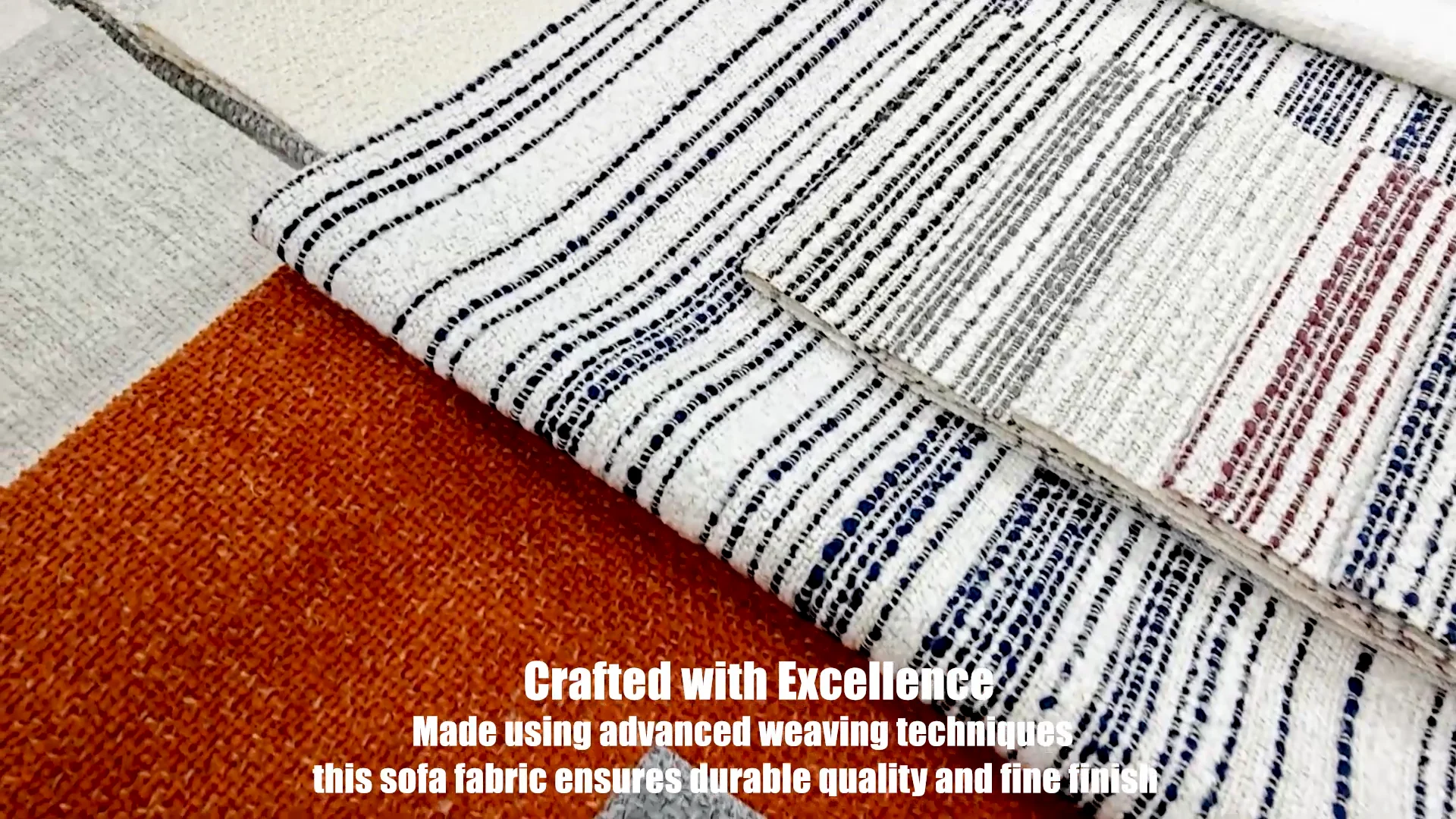 Luxury Polyester Linen Sofa Fabric 2023 New Natural Wholesale Textile ...