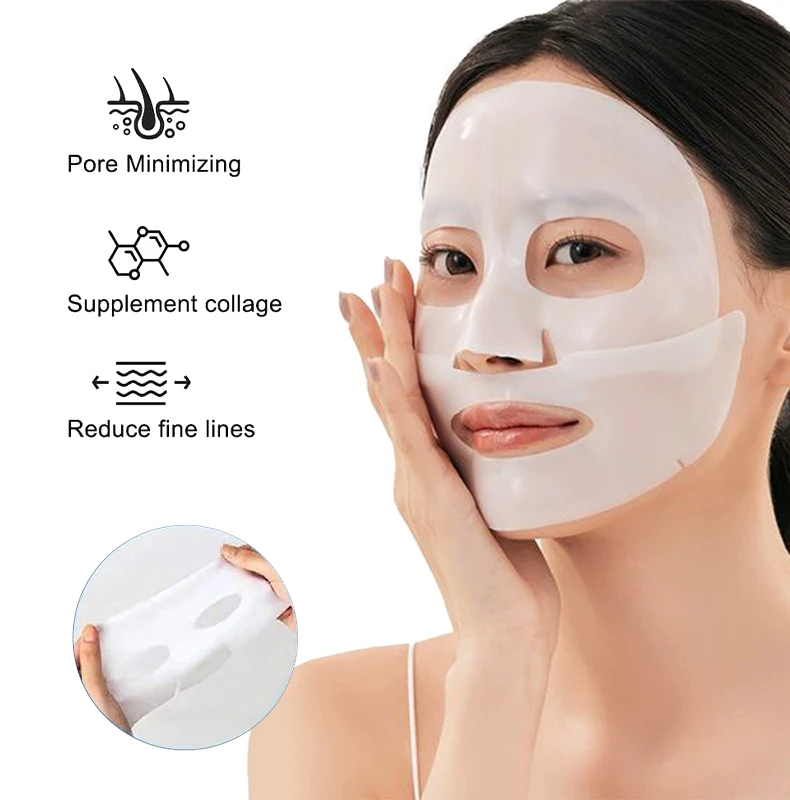 Private Label Korean Collagen Mask - Anti-Aging & Pore Minimizing