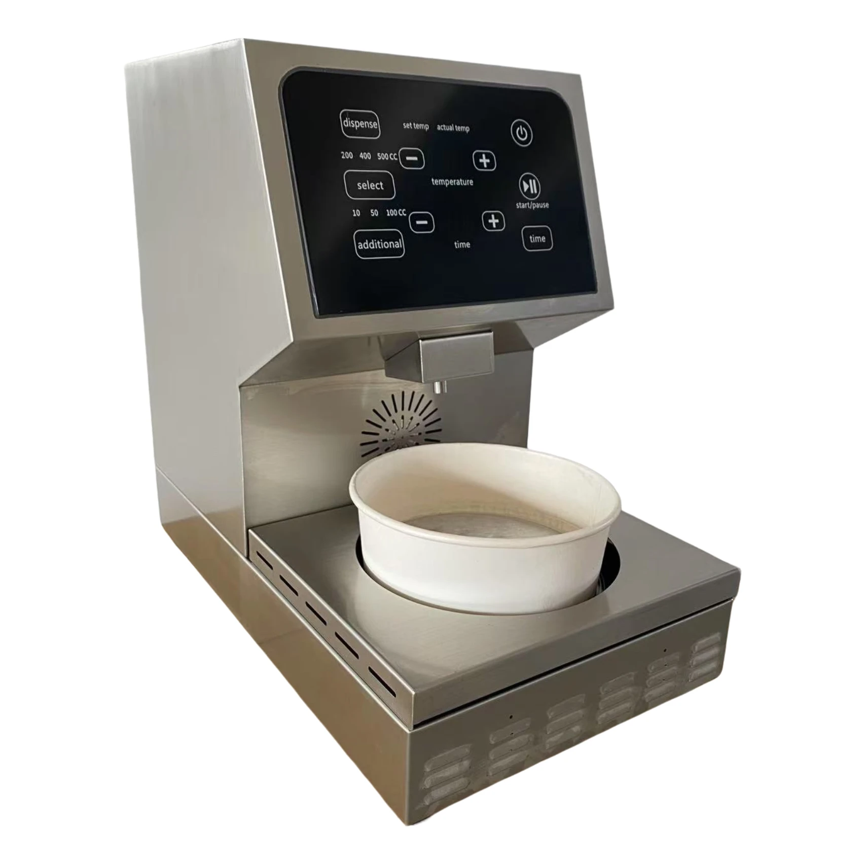 2000W High Efficiency Korean Noodle Cooker Commercial Countertop Ramen ...