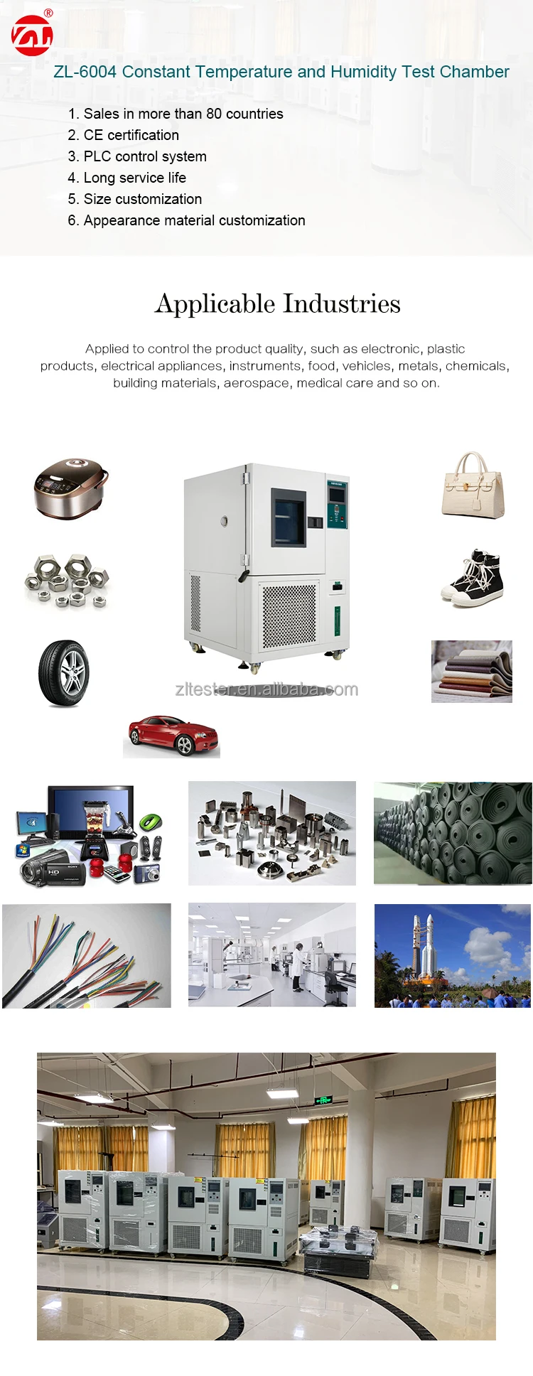 Environmental Temp Moisture Climate Stability Test Chamber - Buy ...