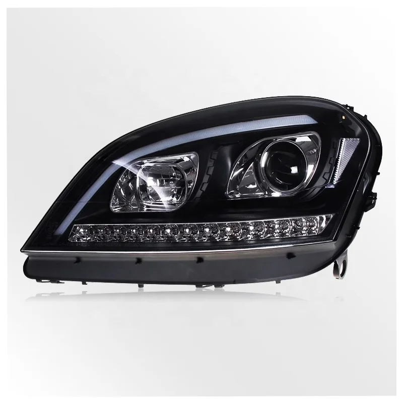 DRL Lamp Car Head Light LED Headlight for Mercedes Benz W164 ML350 ...