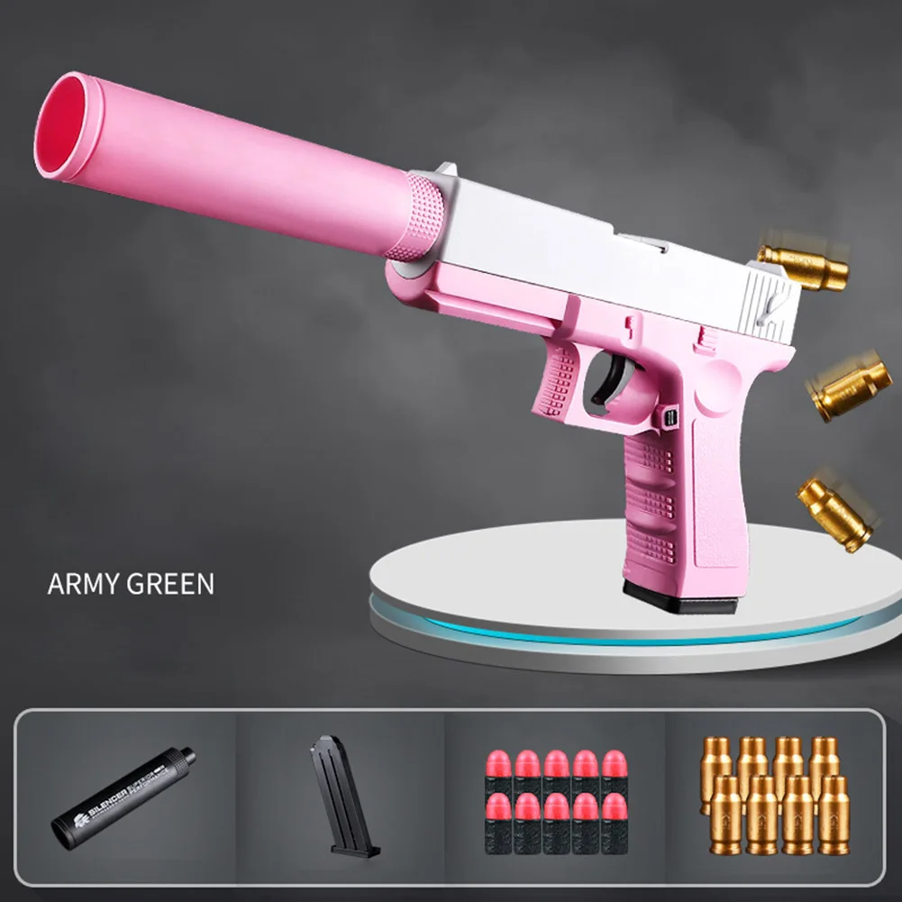 M1911 Soft Bullet Toy Gun Foam Ejection Toy Foam Darts Blaster Pistol ...