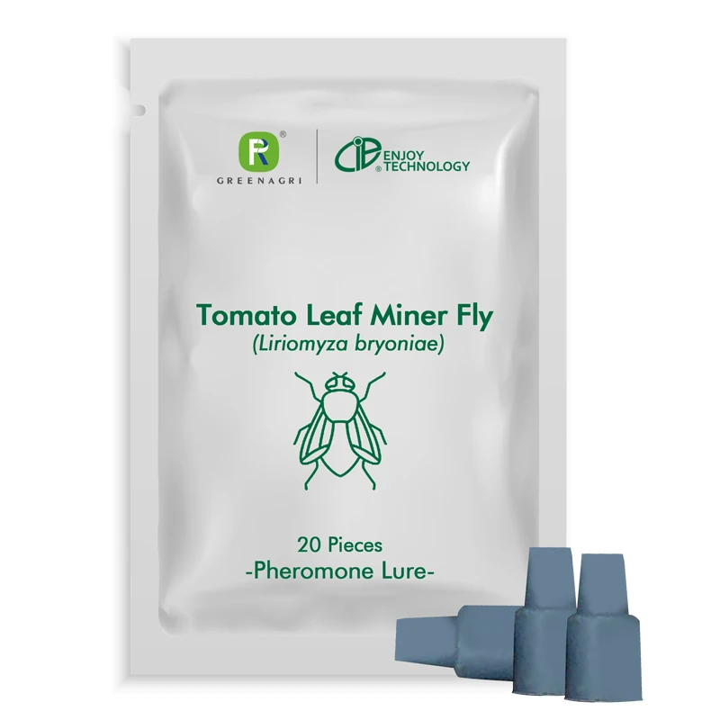 Tomato Leaf Miner Fly Trap Liriomyza Bryoniae Pheromone Lure Solid Plastic Insect Attractant ...