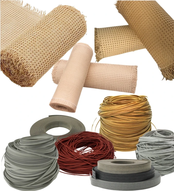 Bleached Rattan Plastic Natural Rattan Roll - Buy Pe Plastic Rattan ...