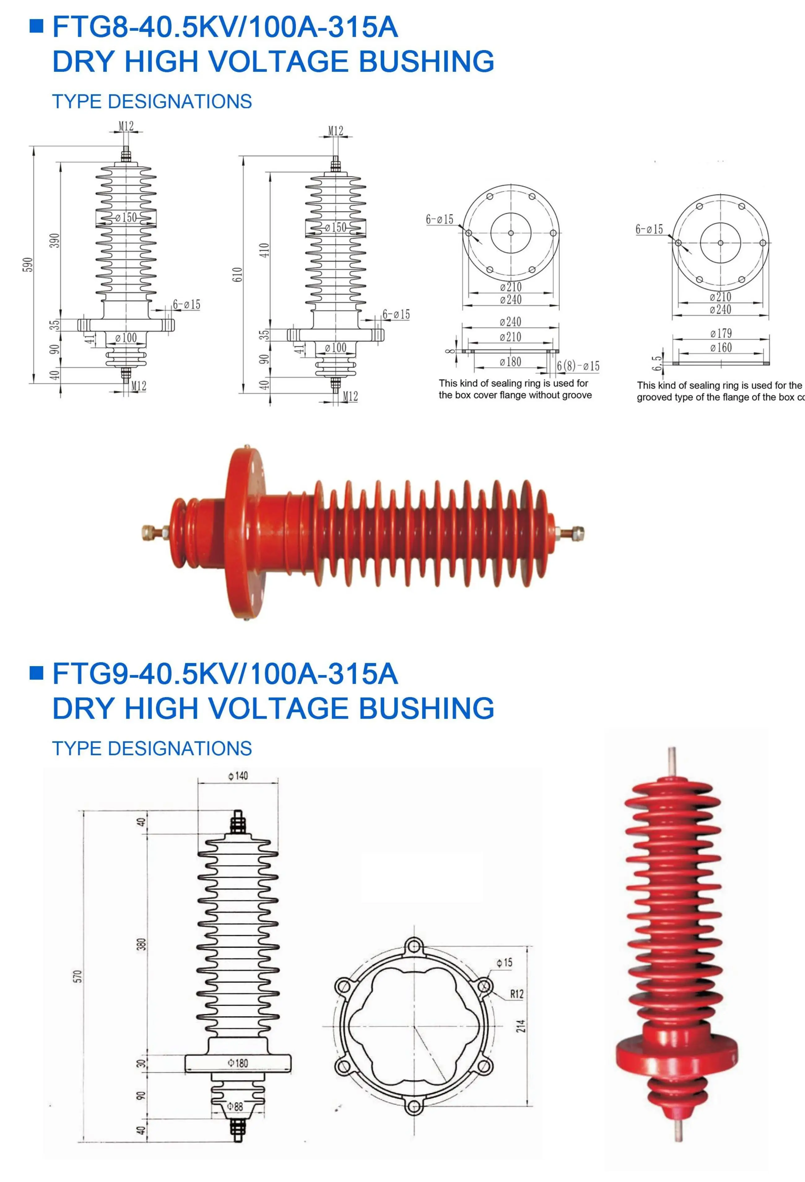 BMC/DMC High Voltage Transformer - Epoxy Resin Insulator