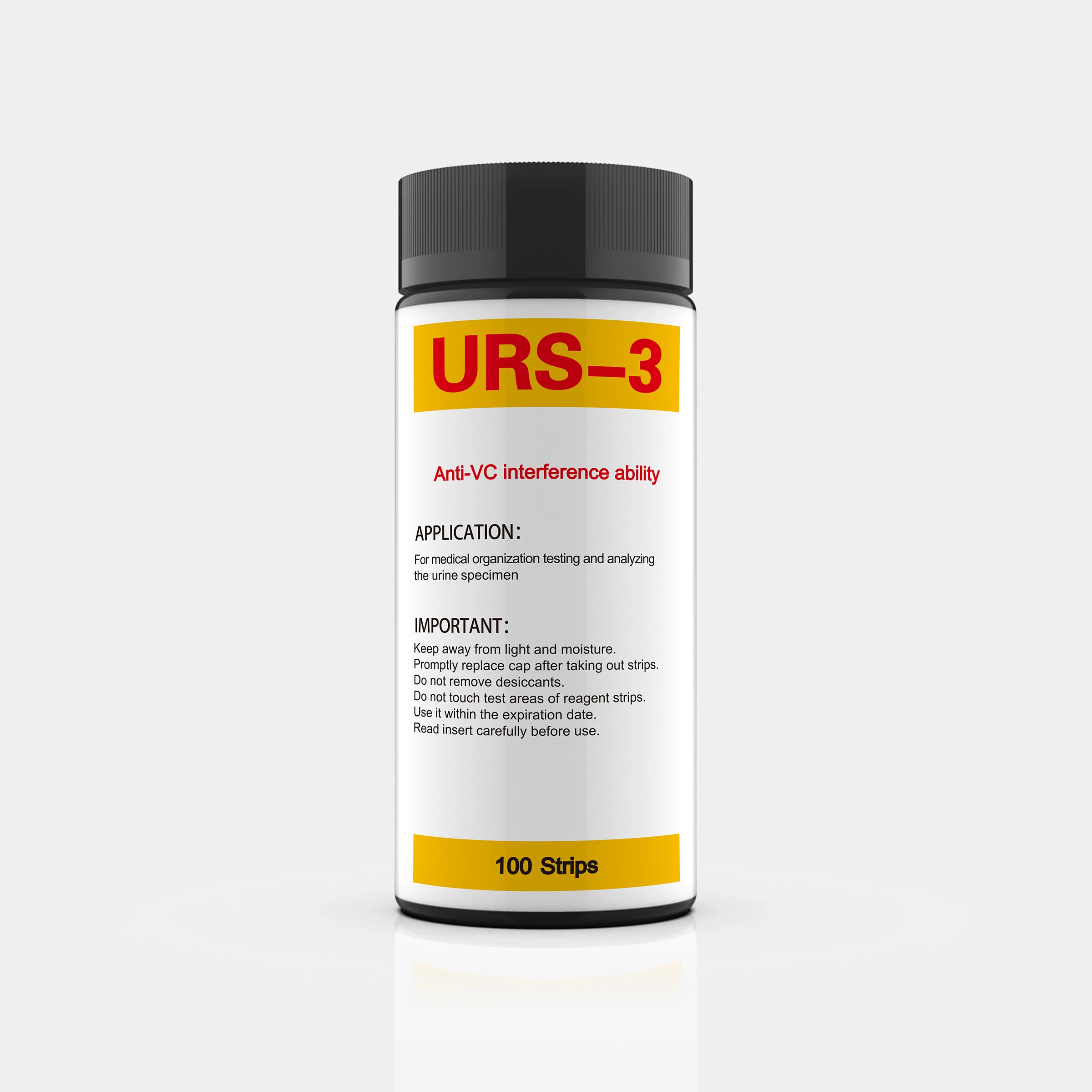 On Sale Accurate Urine 3 Parameters Test Strips Leukocytes Nitrite Ph ...
