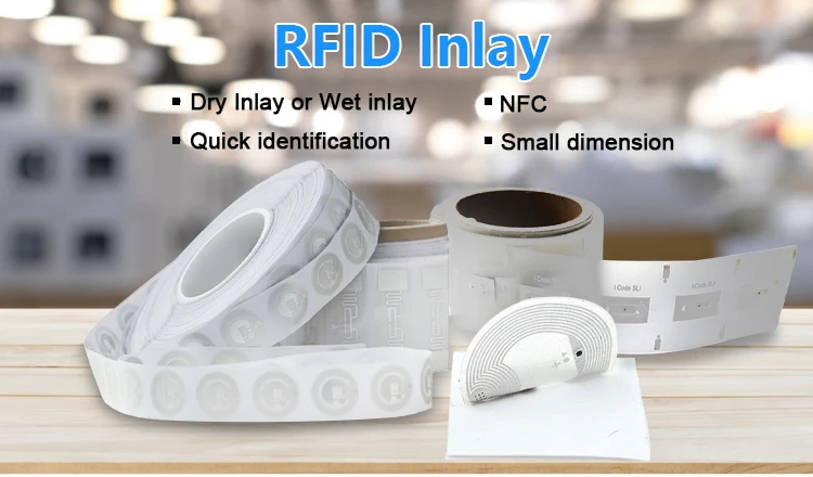 Cheap Long Range RFID Tags ISO18000 6C Inlay UHF Rfid Tag Sticker