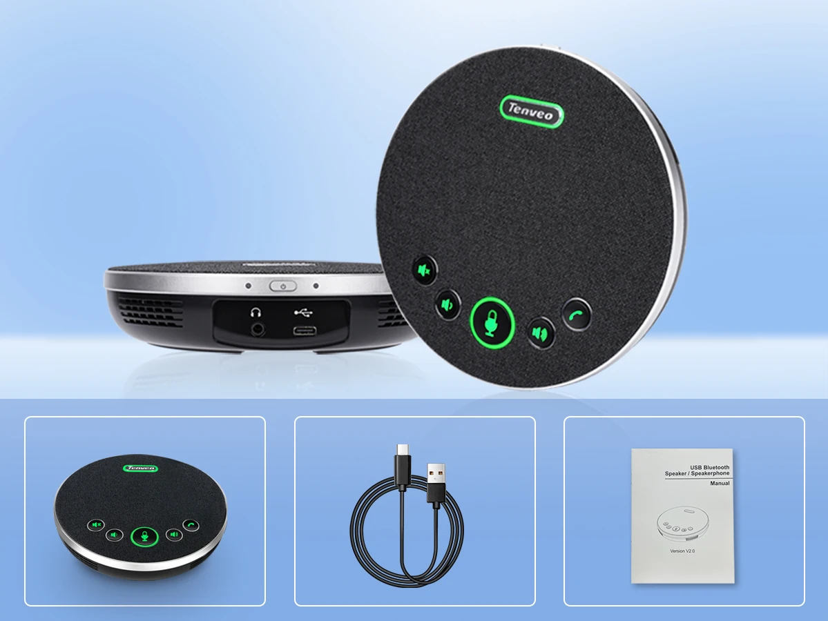 M3 Usb Conference Speakerphone Omnidirectional Speakerphone Conference ...