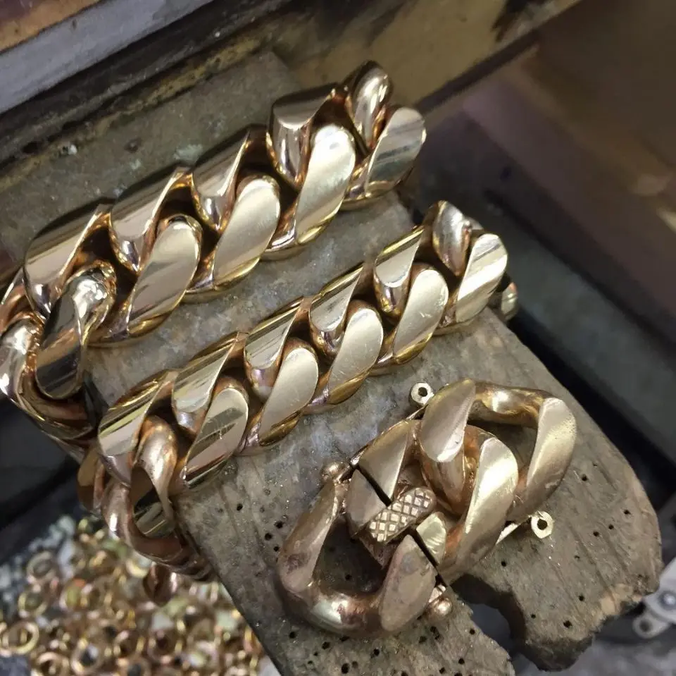 Cadenas De Oro 18k - Personalized Hip Hop Jewelry Luxury