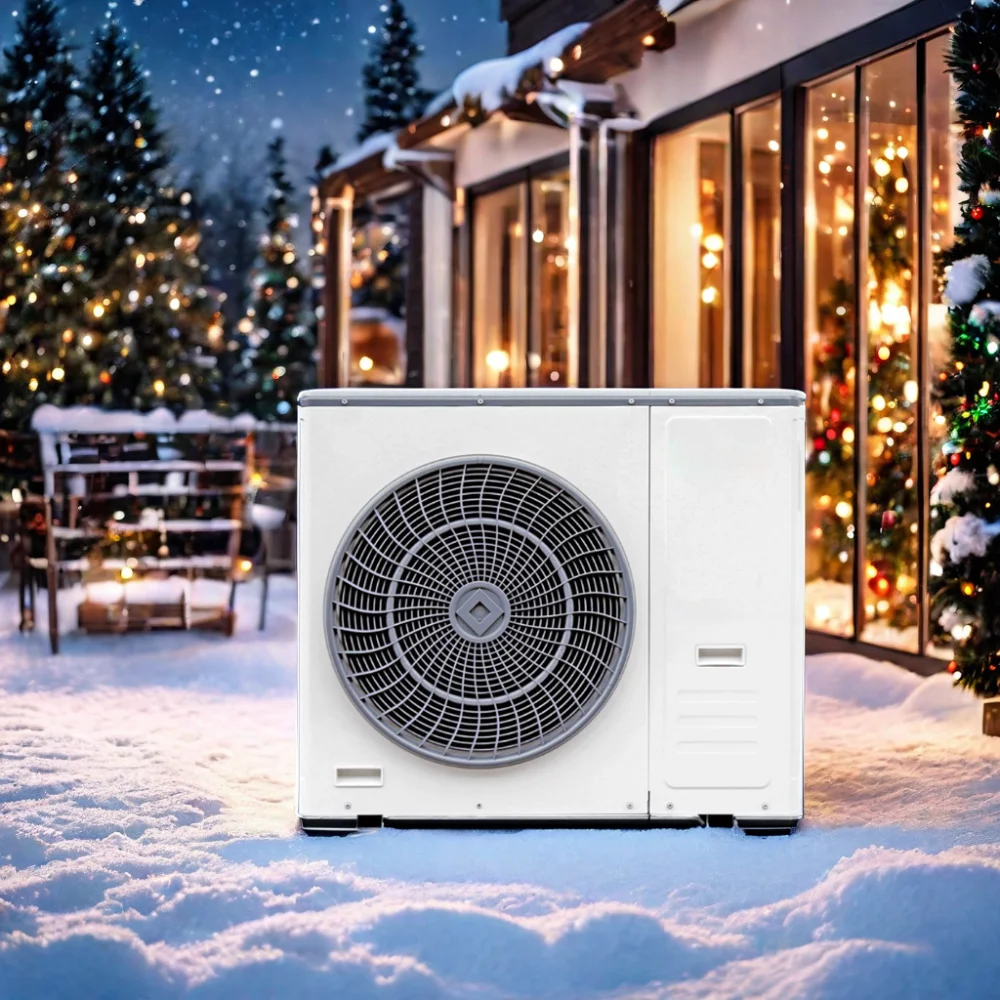 China Factory's New R290 Monobloc Heat Pump Dc Inverter Evi Floor-standing Condenser Core Hotel ...