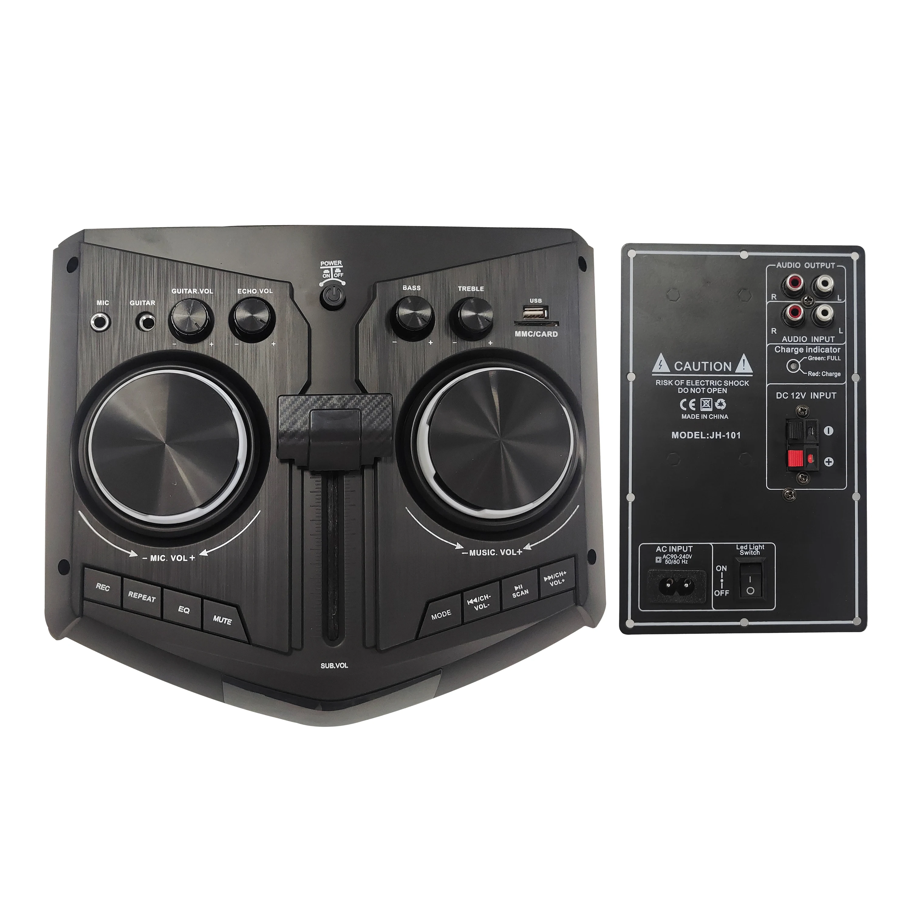 30 Watt Professional Subwoofer Plate Amplifier 2 Channel Power ...
