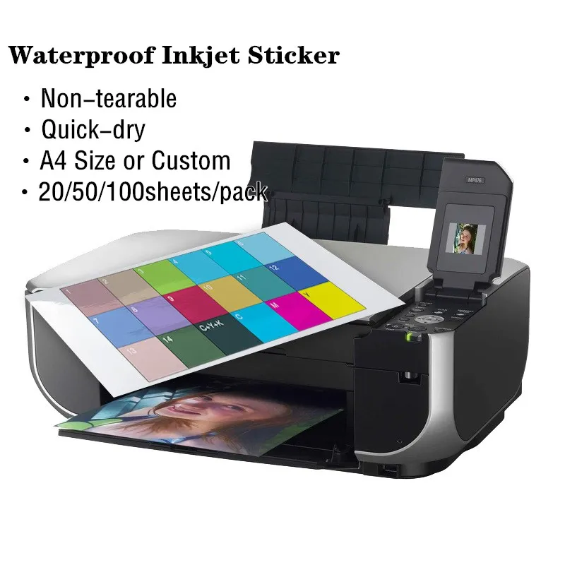 Inkjet Printable Vinyl A4 Sticker Wholesale Cheap Price Holographic ...