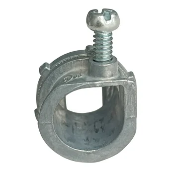3/8 Zinc Die Cast Set Screw Cable Connectors 1/2" Knockout Straight Bx ...