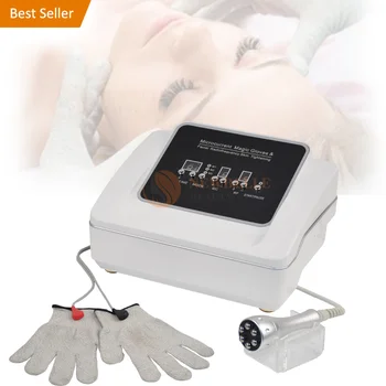 Beauty Spa Salon Use Ems Microcurrent Gloves Face Lifting Micro Current ...