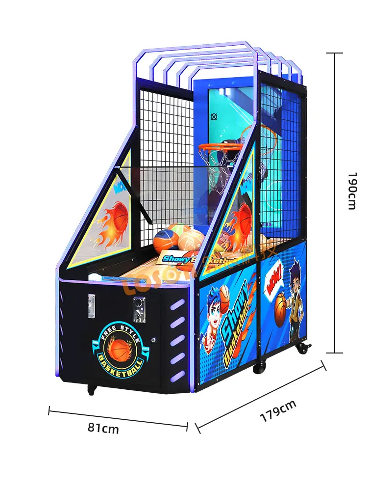 New Arrival Score Sensor Mini Kid Indoor Basketball Gun Shoot Coin ...