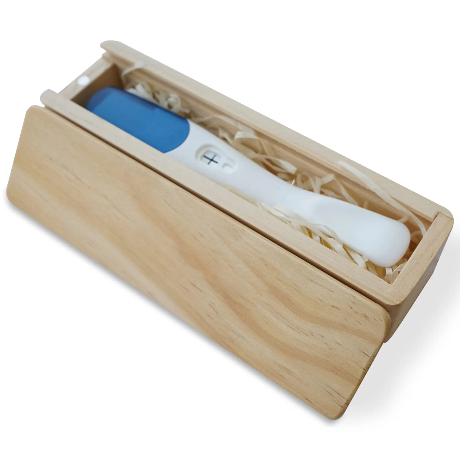 Pafu Pregnancy Announcement Gifts Wooden Baby Keepsake Pregnancy Test ...