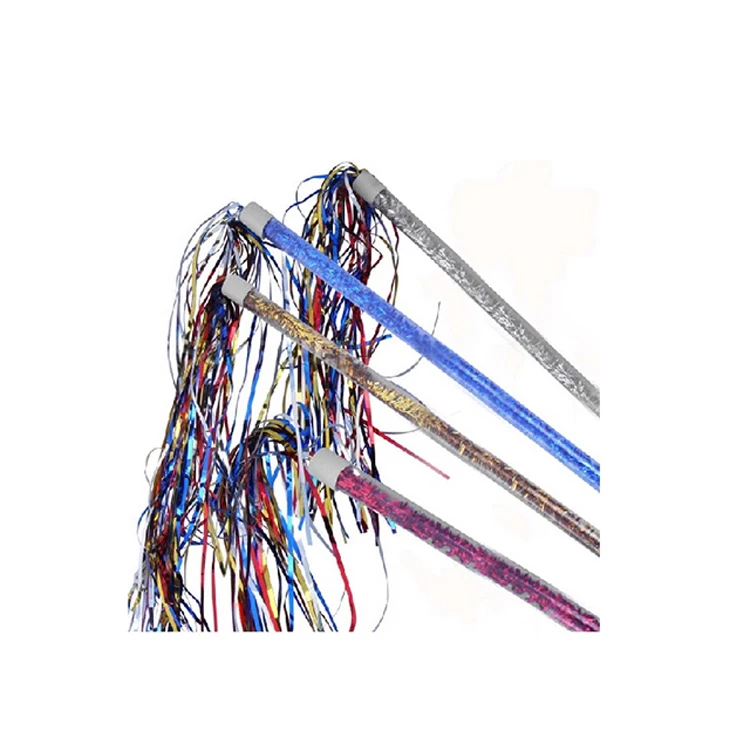 Venta caliente 30cm Tinsel Baton Cheerleader Baton Bastón de plástico ...