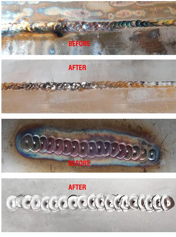 Tig Stainless Steel Weld Cleaning System Welding Seam Cleaning Machine ...