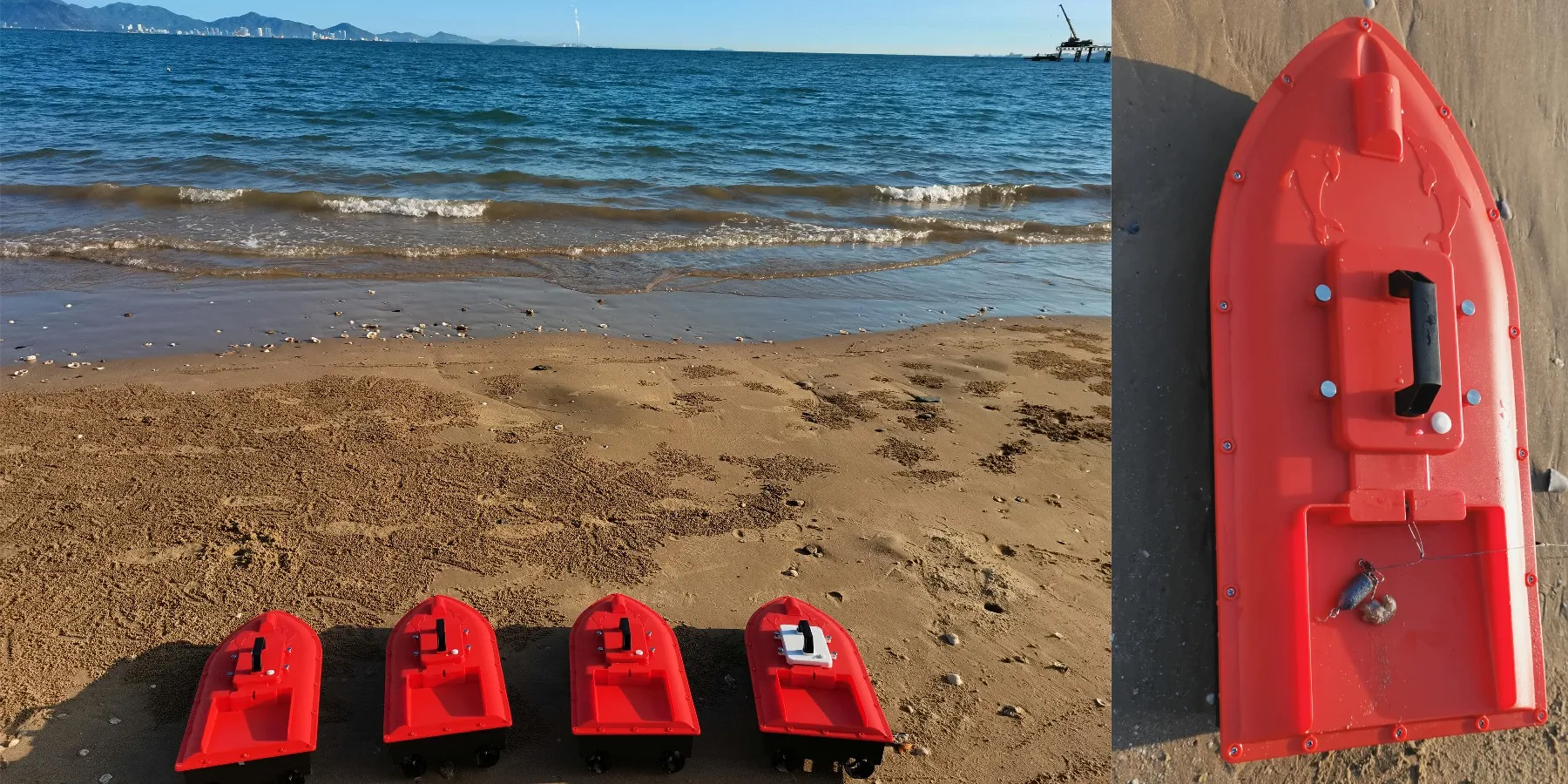 Jabo Dolphin High Speed RC Saltwater Fishing Surfer Bait Boat