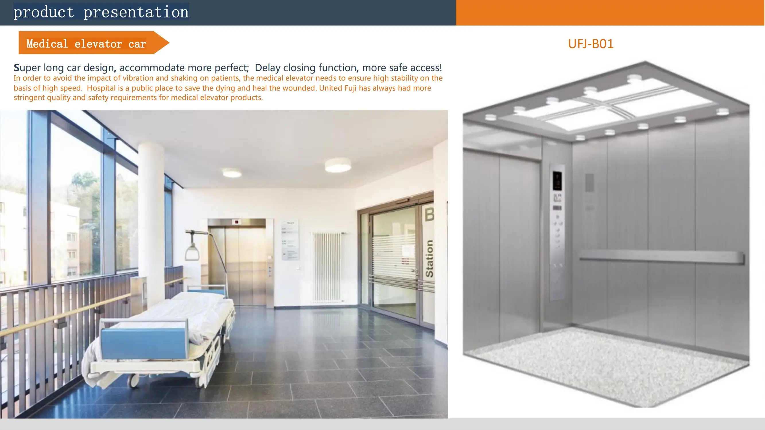 1600kg Medical Elevator AC Drive Traction System Ensuring Stable ...