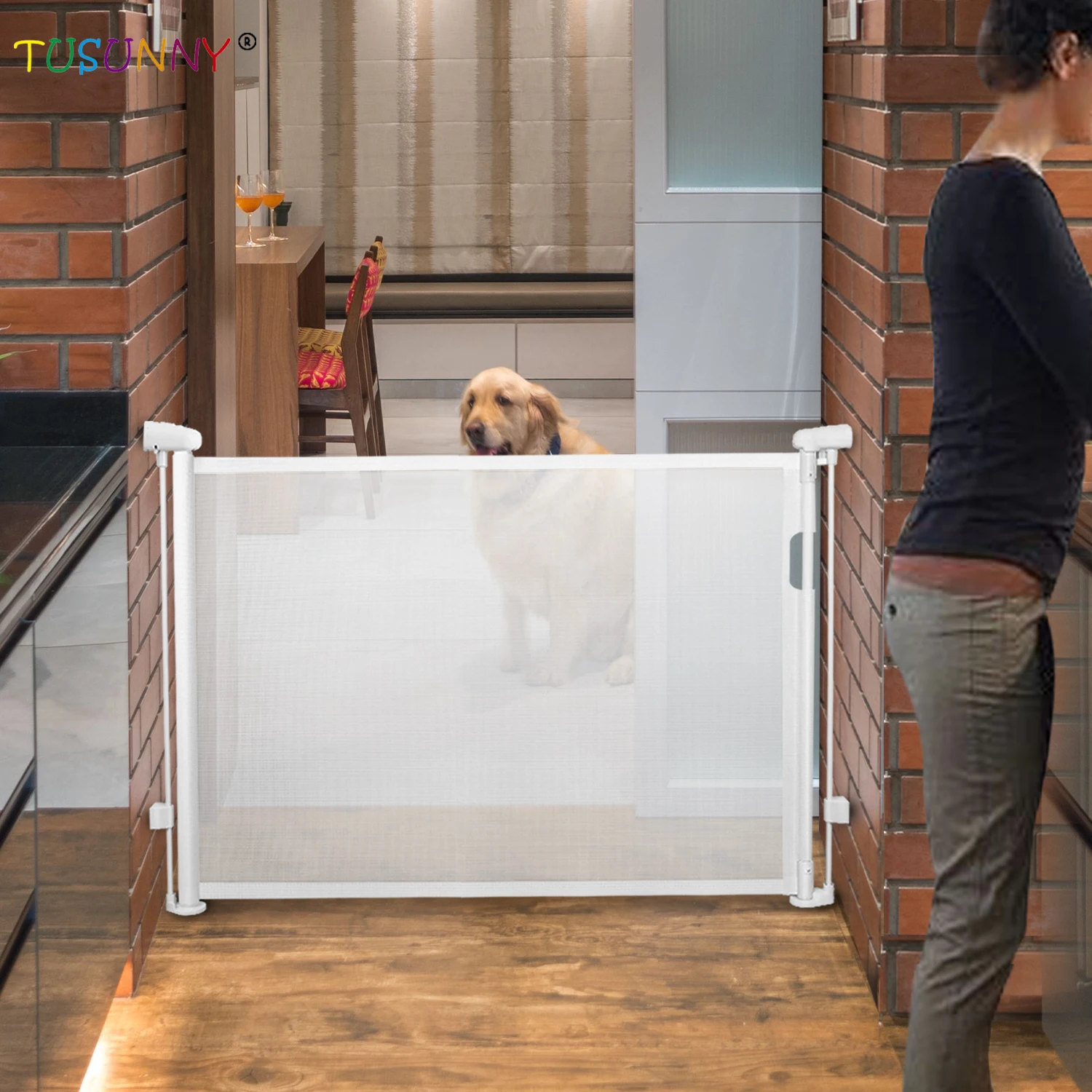 One-handed Performance Pet Safety Stairs Gatebaby Safety Gate ...