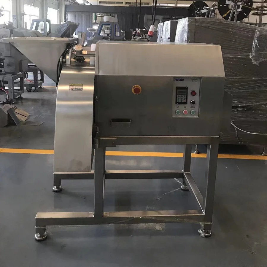 Commercial Meat Dicer Cube Cutting Machine 500kg Meat Dicer Machine ... Commercial Meat Dicer Cube Cutting Machine 500kg Meat Dicer Machine ...