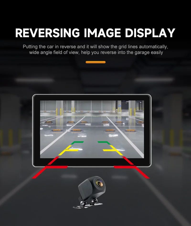 Universal Touch Screen Car Portable Wireless Drive Play 4K