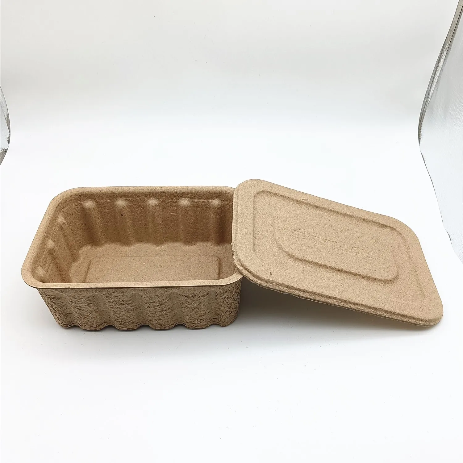 Eco Friendly Molded Pulp Small Biodegradablepackaging Packaging Box ...