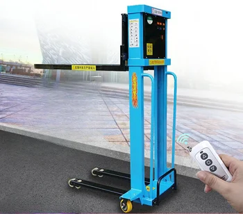 Pallet Stacker Hydraulic Small Hand Remote Control Electric Forklift Manual Portable 500 Kg ...