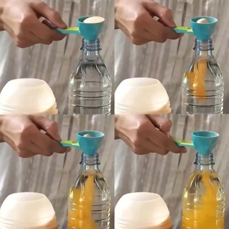 Creative Slide Scoop - Leak Proof & Mess Free Measuring