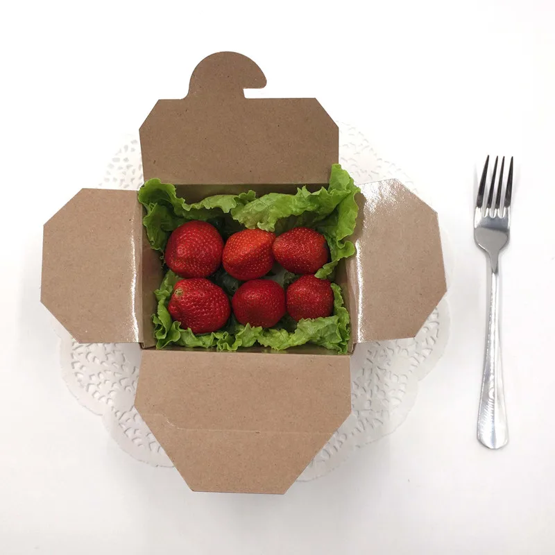 Recyclable Greaseproof Oil Disposable Take Out Container Fast Food ...