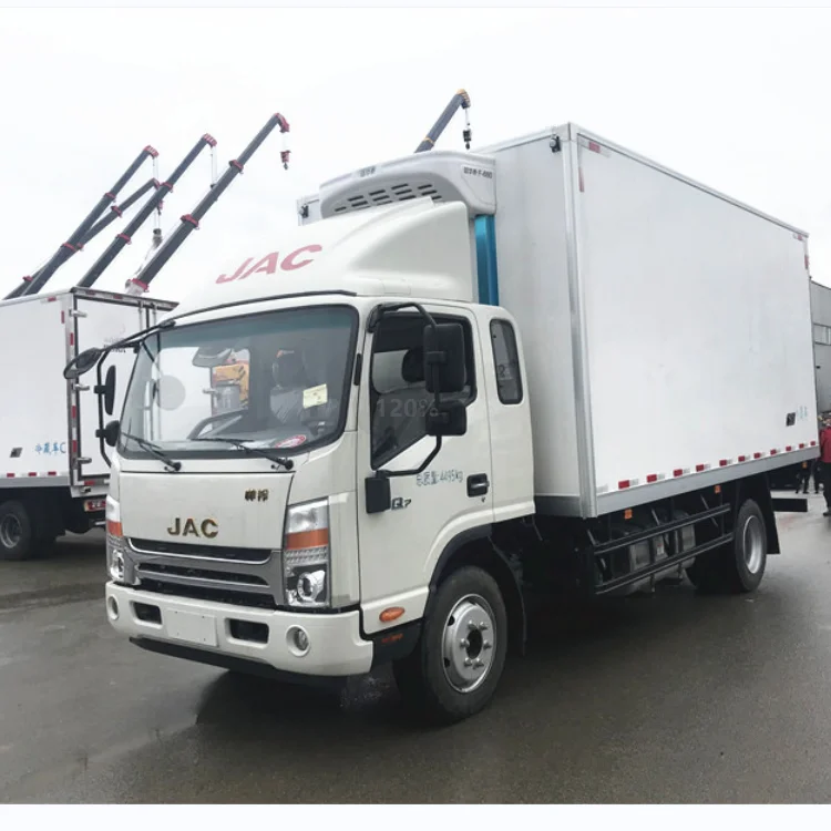 Jac Shuailing Q7 Yellow Refrigerated Truck Branded And Trusted ...