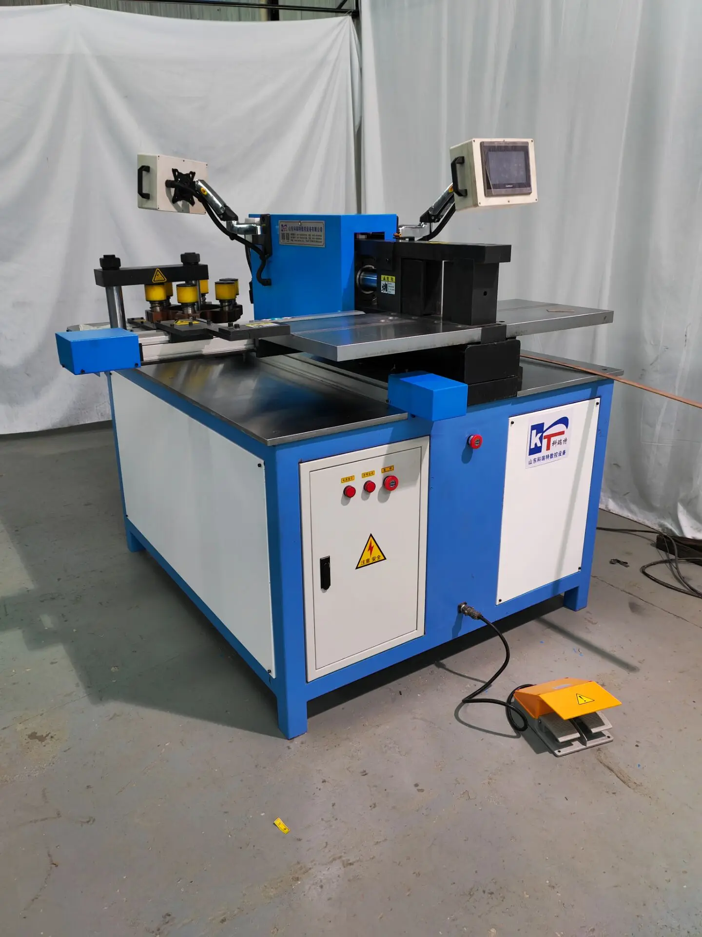 Automatic Position Busbar Bending Machine Punching Shearing Busbar ...