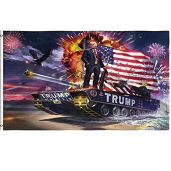 Trump Flag Tank Donald Trump Flags Support For President 2020 Banner ...