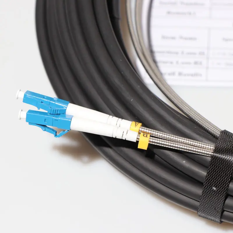 FTTA FullAXS Waterproof Connector LC Duplex Jumper LSZH SM 5m 10m 50m 4 ...
