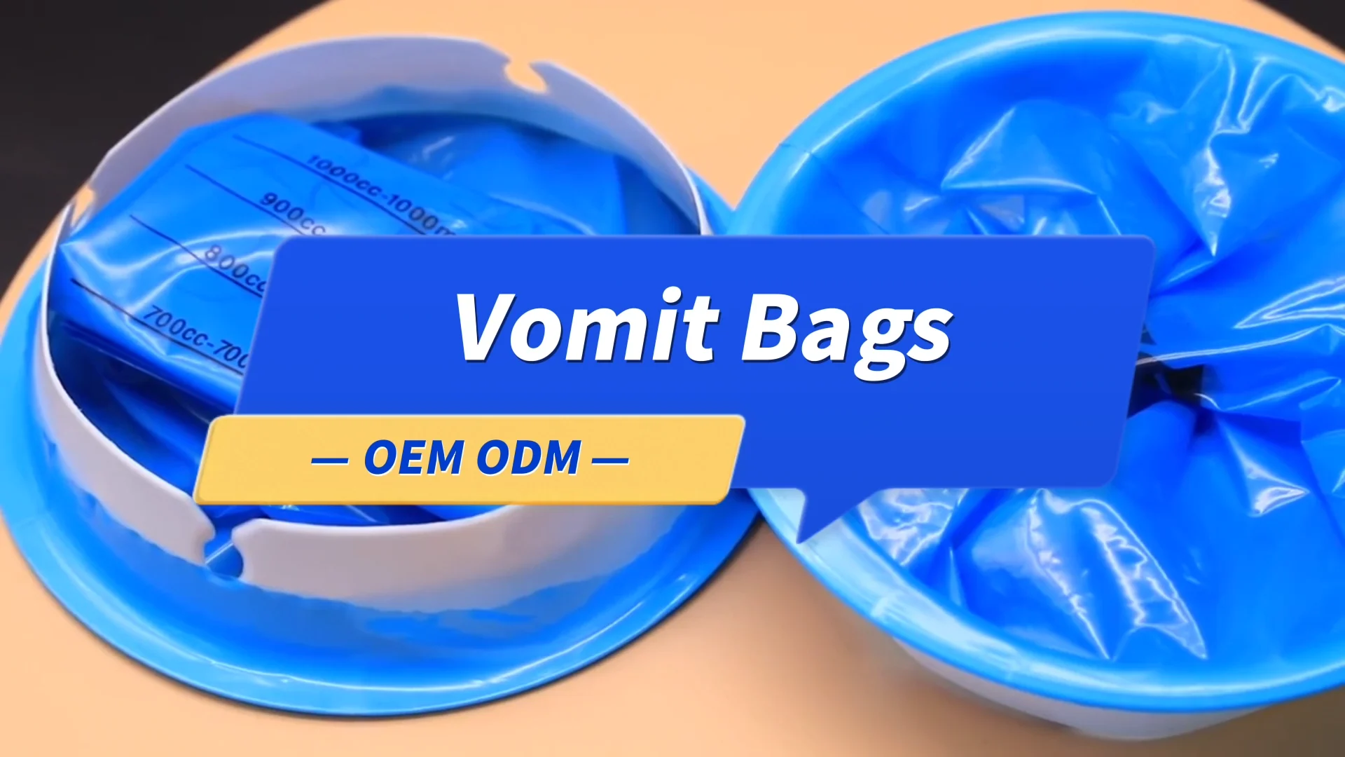 Plastic Foldable Emergency Puke Braf Bags Hospital Travel Airplane ...