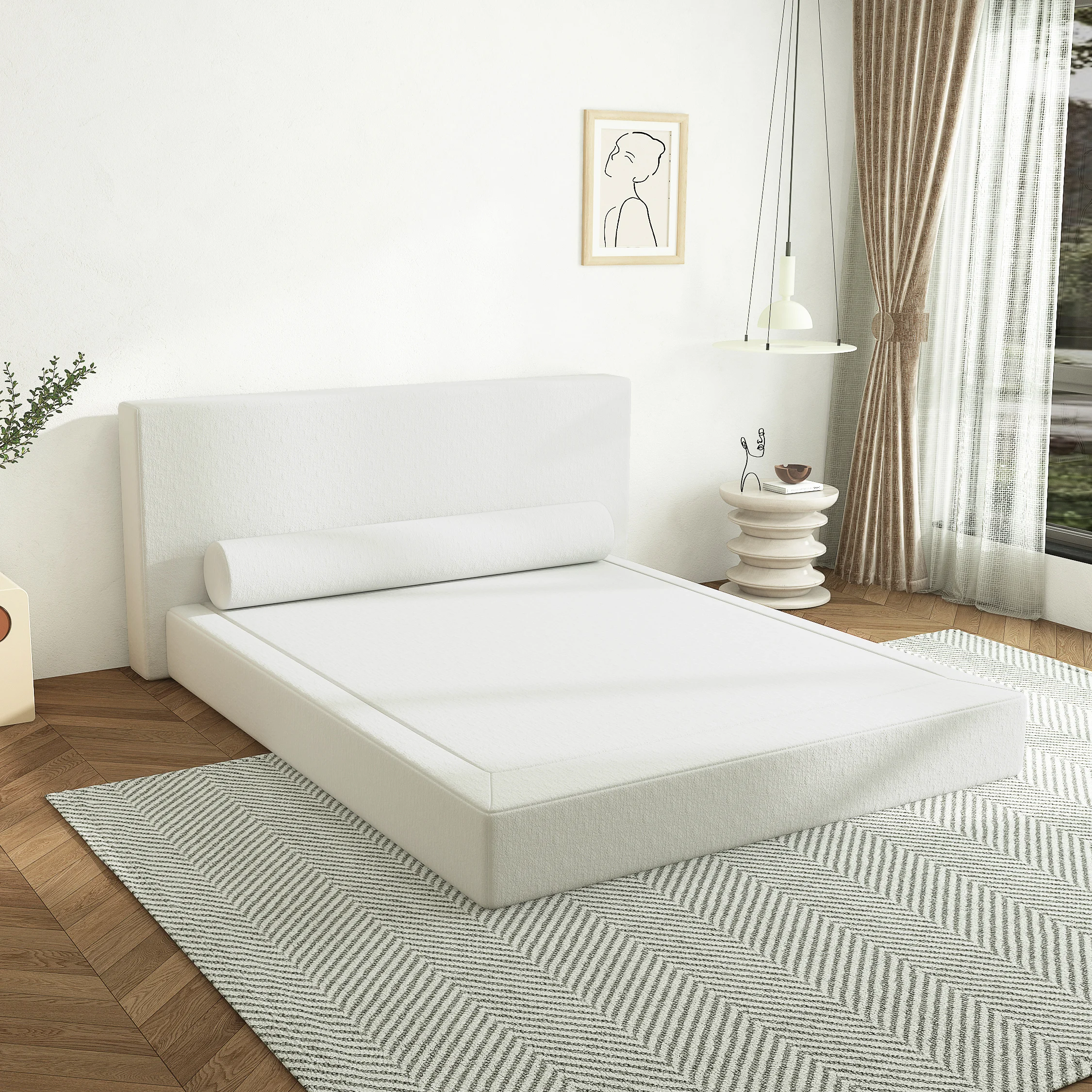 Soft Foam Bed Frame - Modern, Comfortable, and Foldable