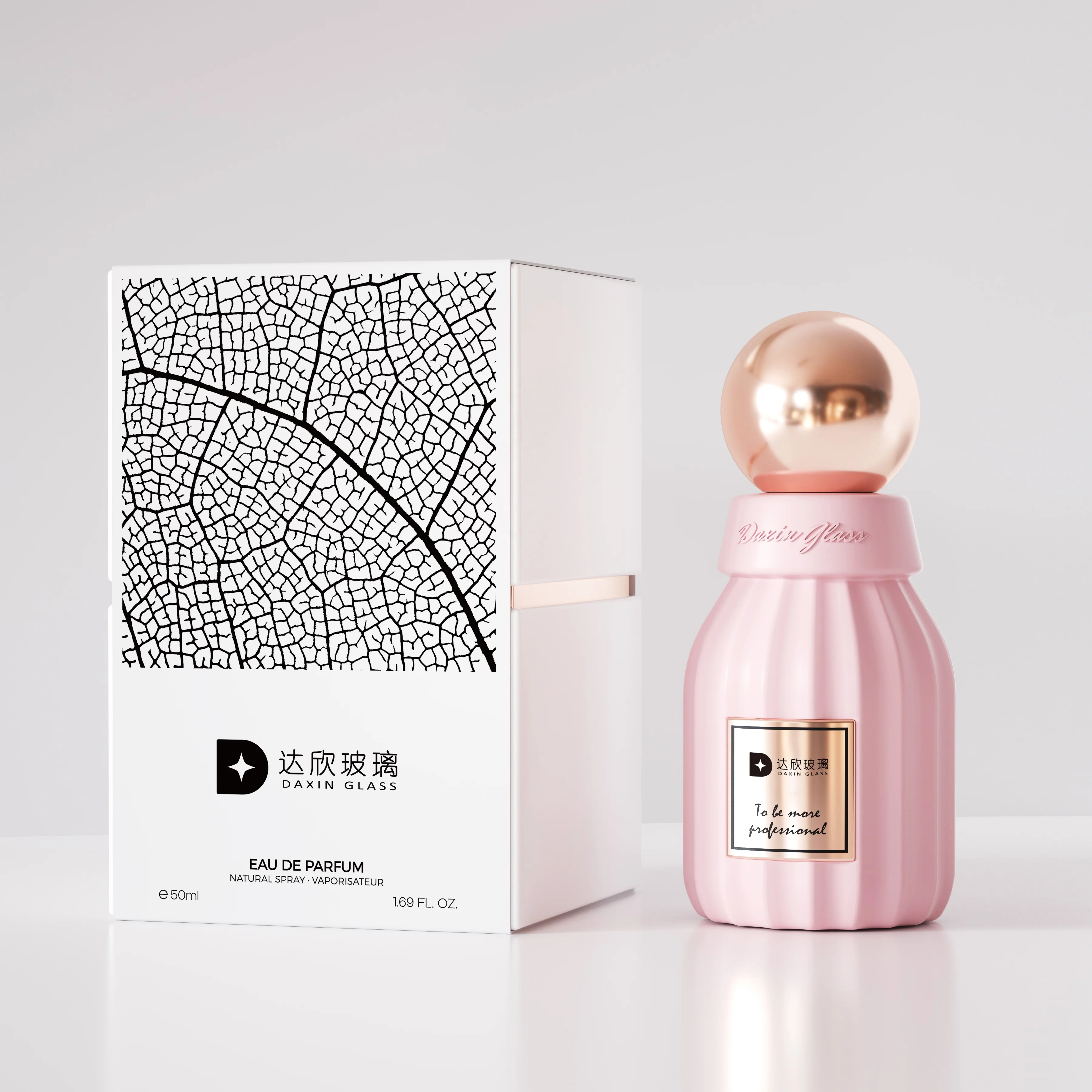 50ml Perfume Bottles - Luxury Flacon Parfum Empty Atomizer