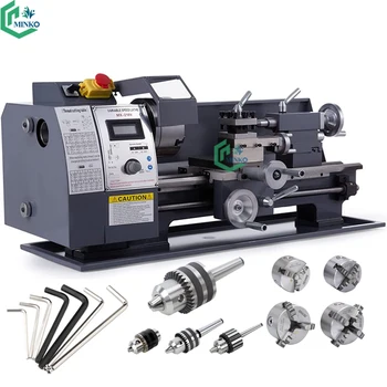 10 X 30 Precision Bench Lathe Manual Table Metal Lathe Machine For Sale ...
